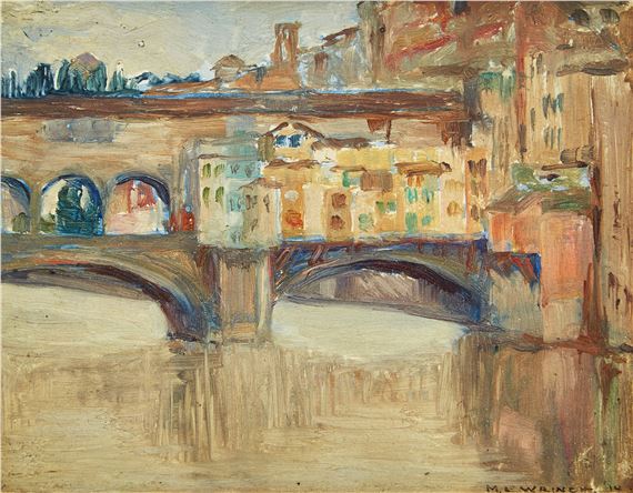 Mary Wrinch | Ponte Vecchio, Florence (1914) | MutualArt