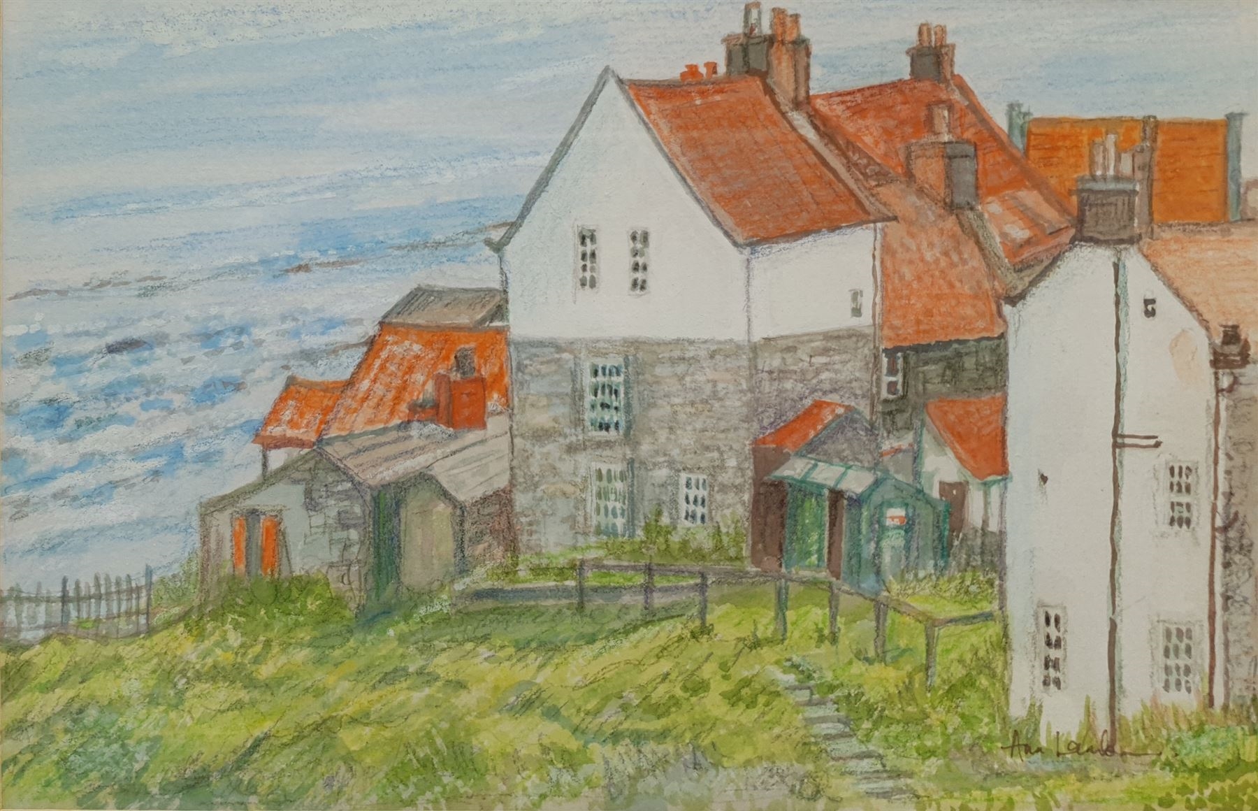 Ann Lamb | Robin Hoods Bay | MutualArt
