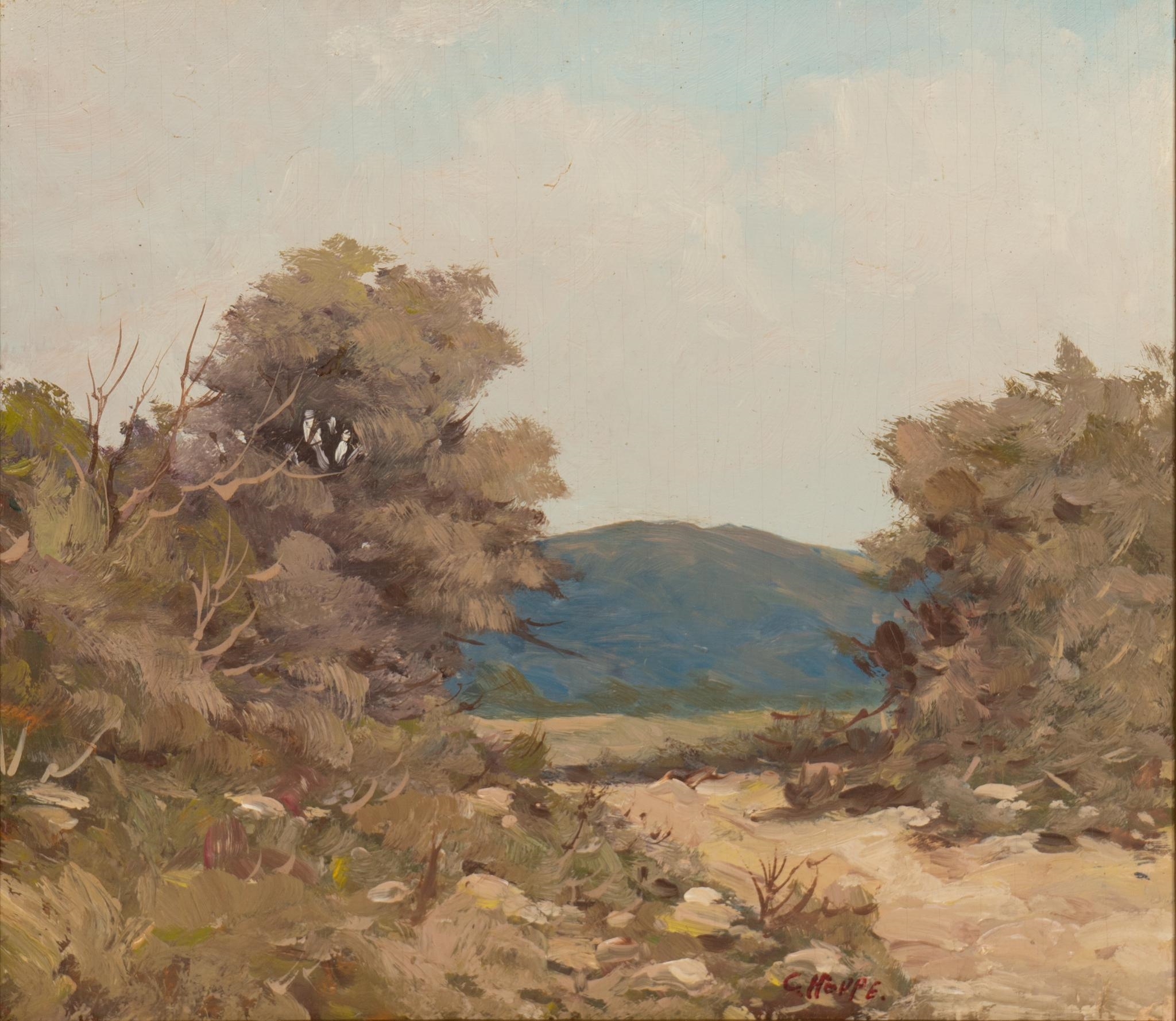 Carl Thomas Hoppe | Texas Landscape Study | MutualArt