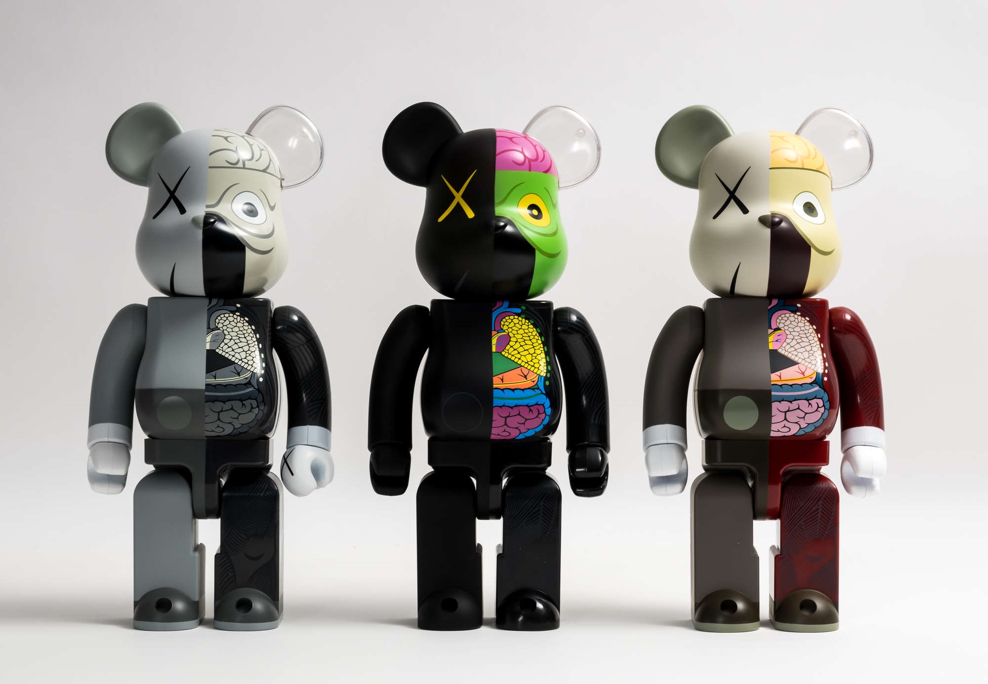 KAWS | OriginalFake Dissected Bearbrick Companion 400% | MutualArt
