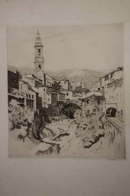 Pierre Labrouche | Ville de Dolcedo en Italie | MutualArt