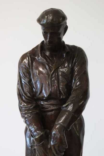 Gabriel Noël Rispal | Le Pelotari attachant sa chistera ou Joueur de ...