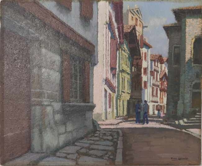 Pierre Labrouche | Ciboure, la rue dans l'ombre | MutualArt