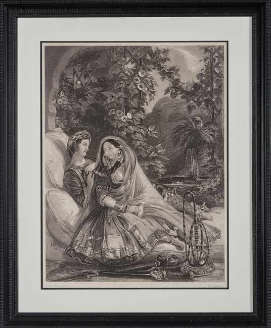 Daniel Maclise | Couple au Narguilé | MutualArt