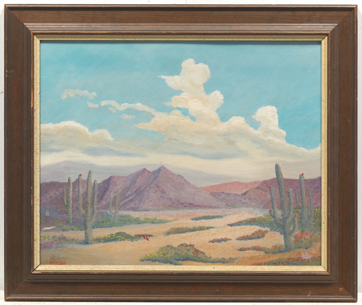 Harold Field Kellogg | Desert landscape | MutualArt