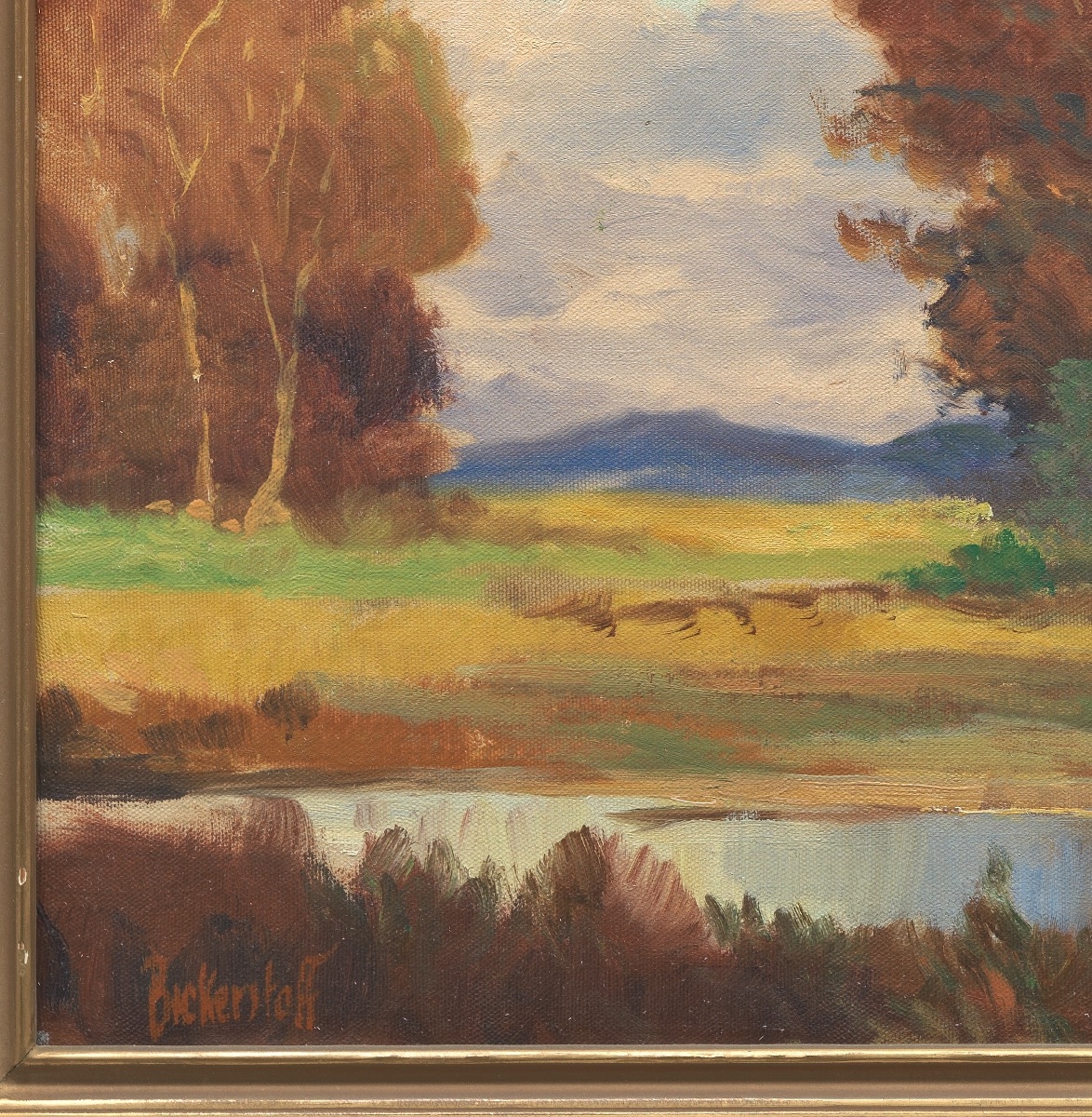 George Bickerstaff | Autumnal landscape | MutualArt
