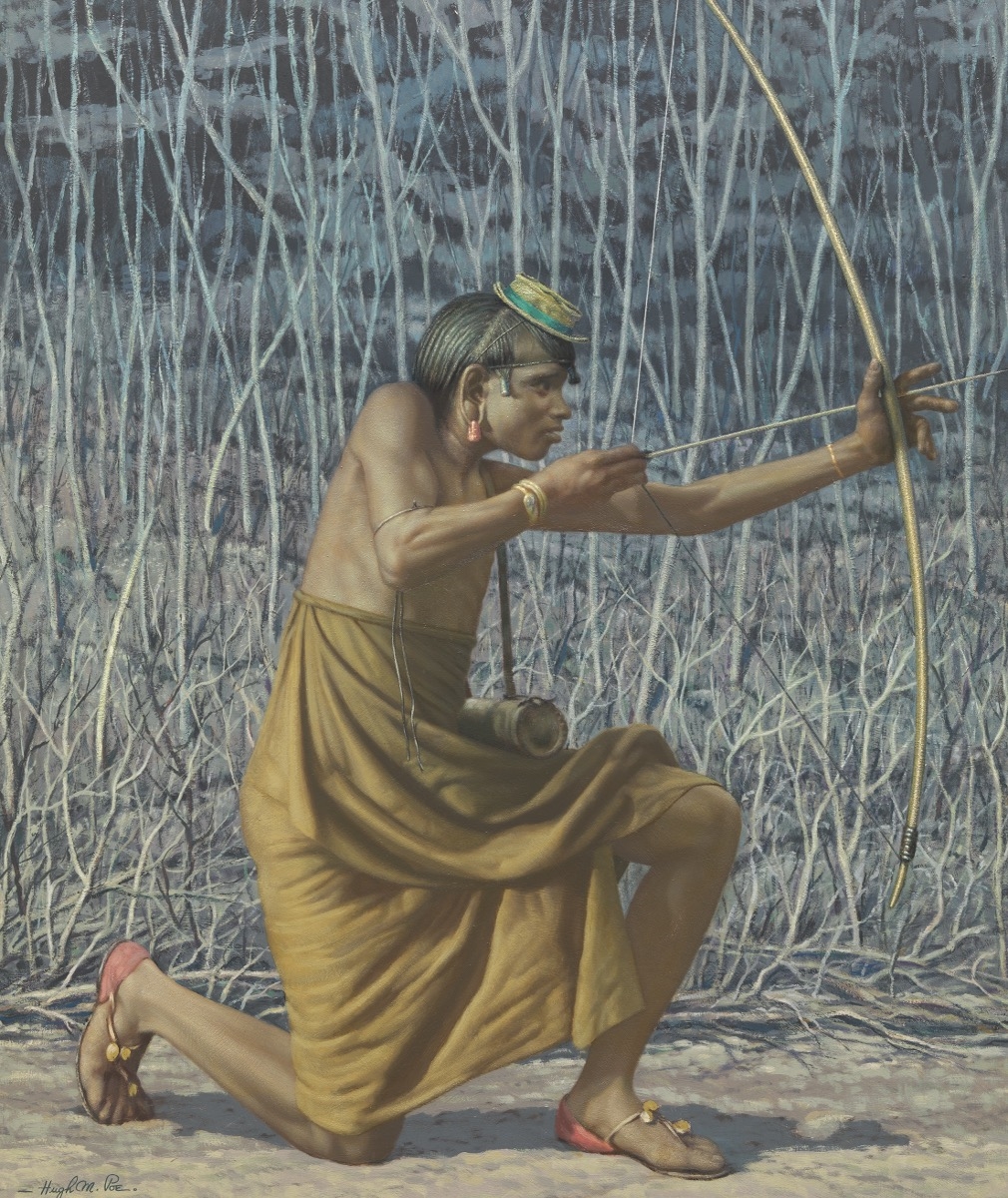 Hugh M. Poe | African warrior | MutualArt