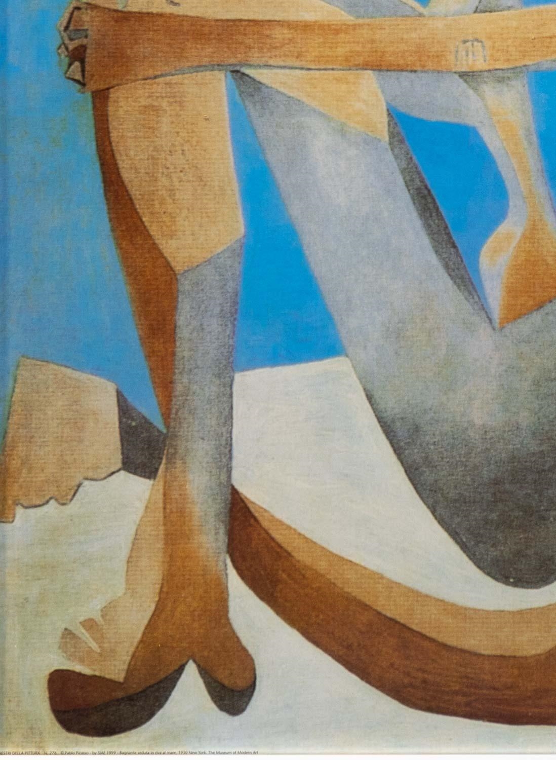 Pablo Picasso | Seated Bather On The Beach | MutualArt