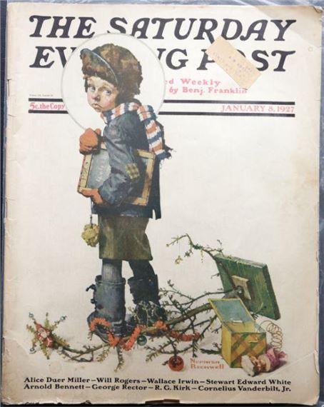 Norman Rockwell | A collection of 12 issues of The Saturday Evening ...