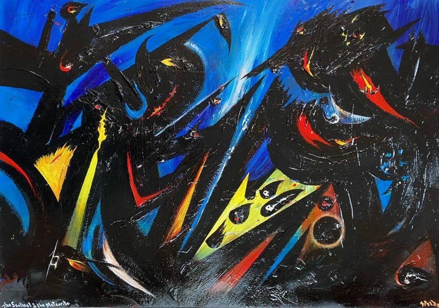 David Wilde | The Sentinel and the Meteorite | MutualArt
