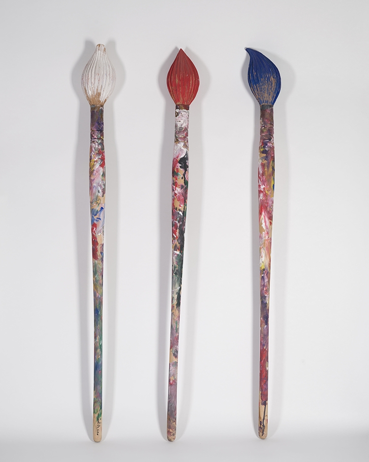 Livio De Marchi | Three Paintbrushes | MutualArt