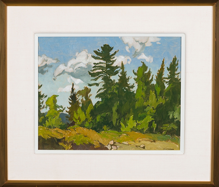 Alfred Joseph Casson | Bay on Oxtongue Lake (1981) | MutualArt