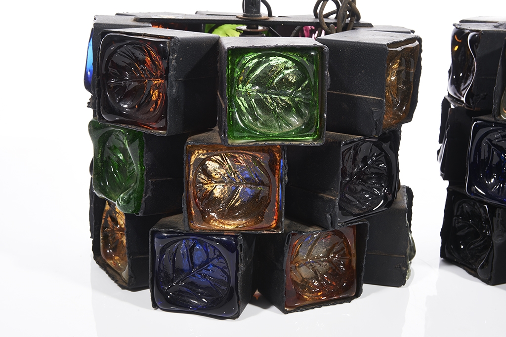 Felipe Delfinger | Pair of Brutalist Pendant Lights | MutualArt