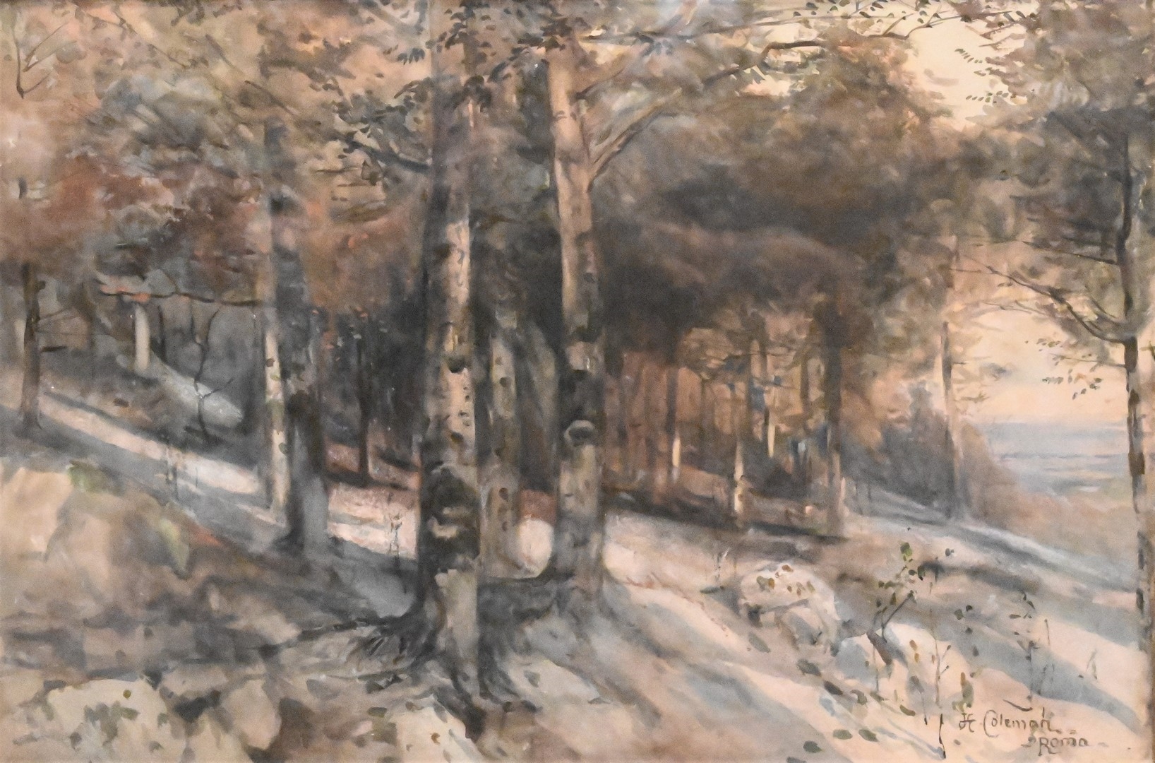 Enrico Coleman | winter landscape | MutualArt