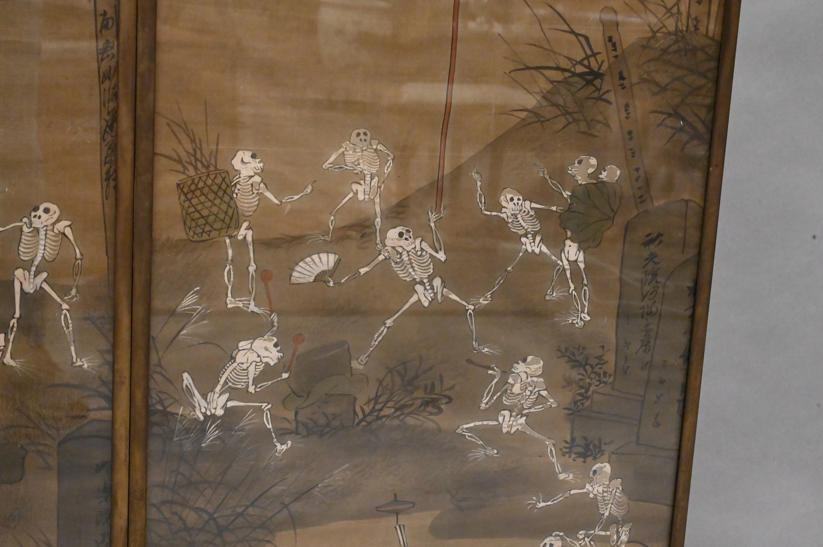 Chinese School | depicting skeleton’s dancing and having fun in a ...