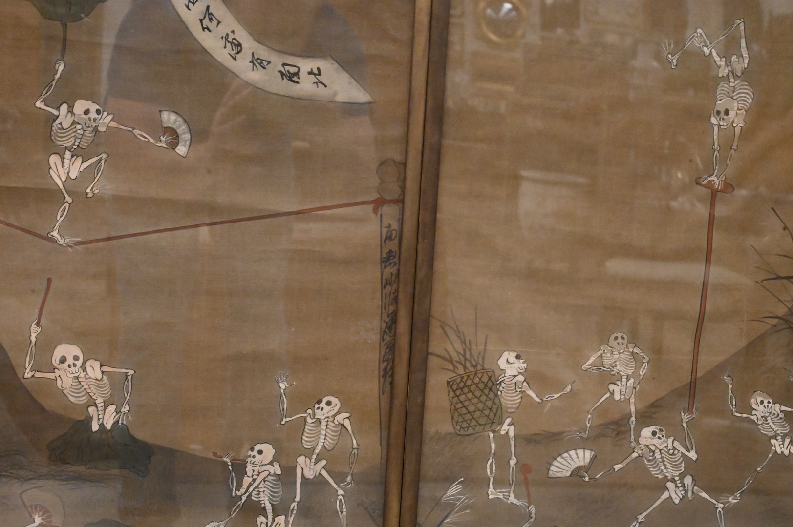 Chinese School | depicting skeleton’s dancing and having fun in a ...