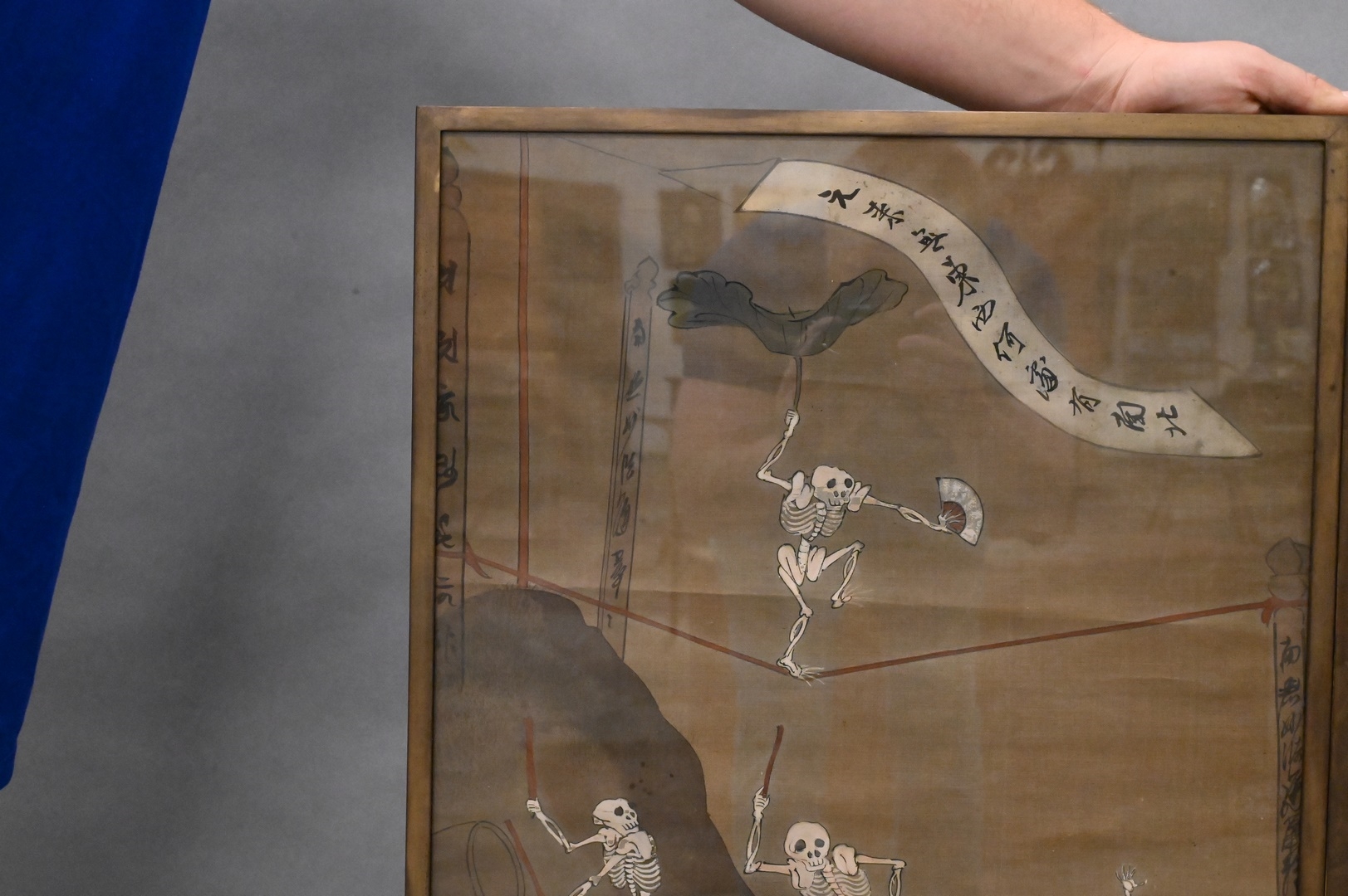 Chinese School | depicting skeleton’s dancing and having fun in a ...