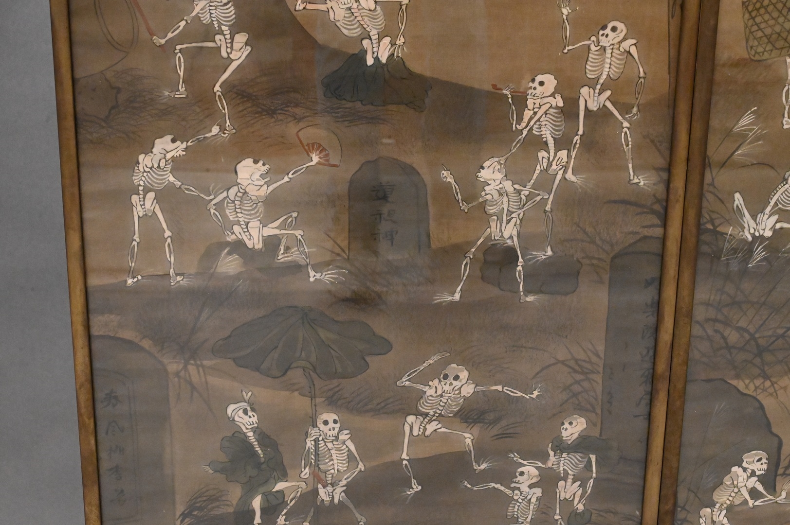 Chinese School | depicting skeleton’s dancing and having fun in a ...
