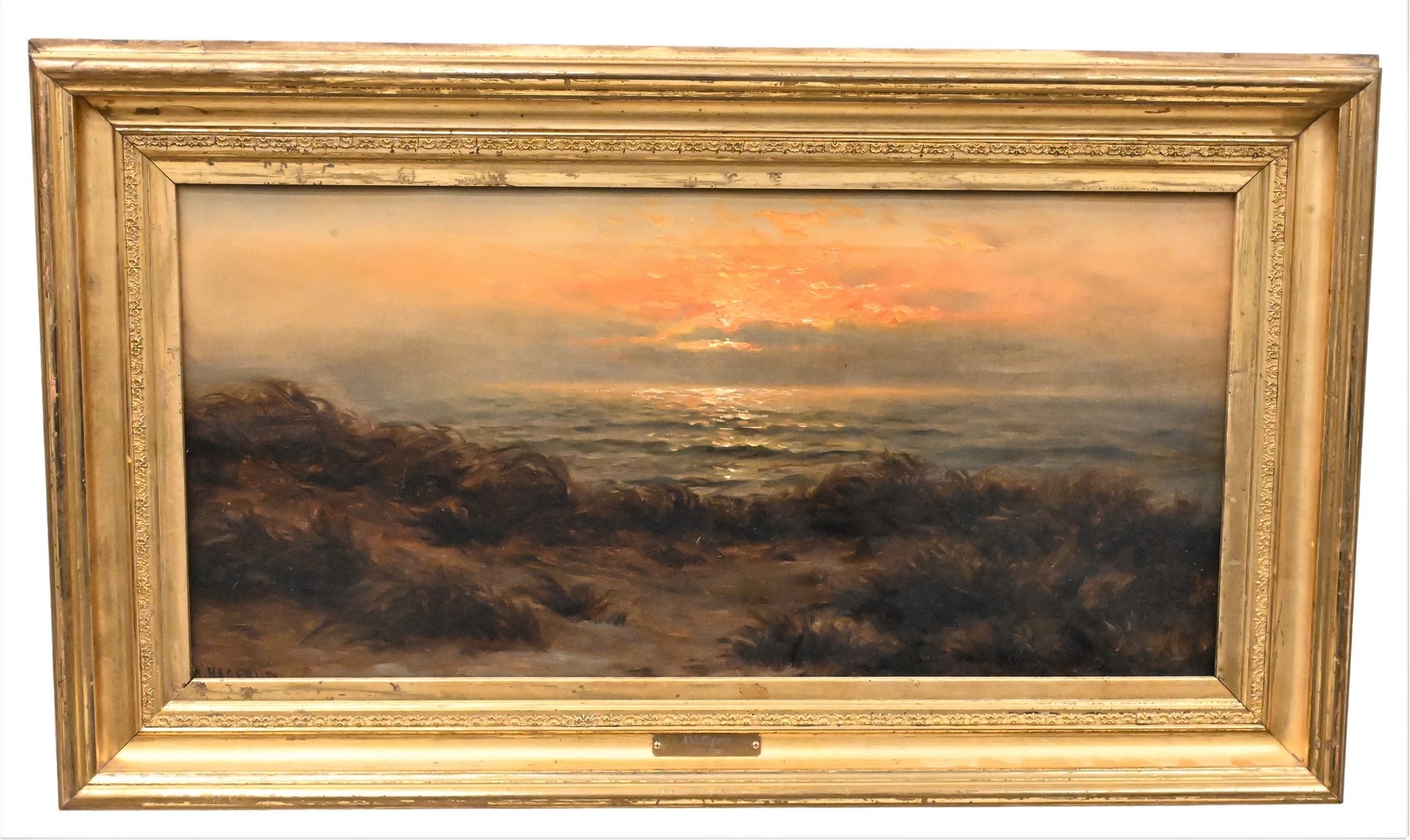 Nels Hagerup | coastal sunset | MutualArt