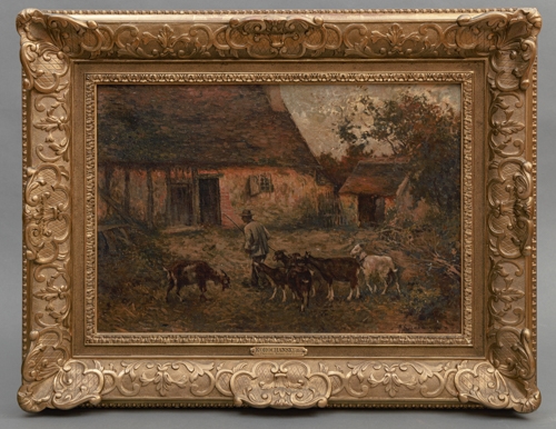 Michel Korochansky | Le Chevrier: Retour des champs (Der Ziegenhirt ...