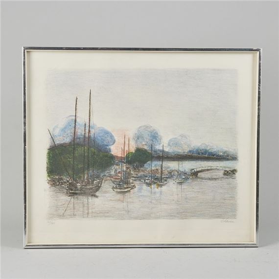 Chenia Ekström | Båthamnen | MutualArt