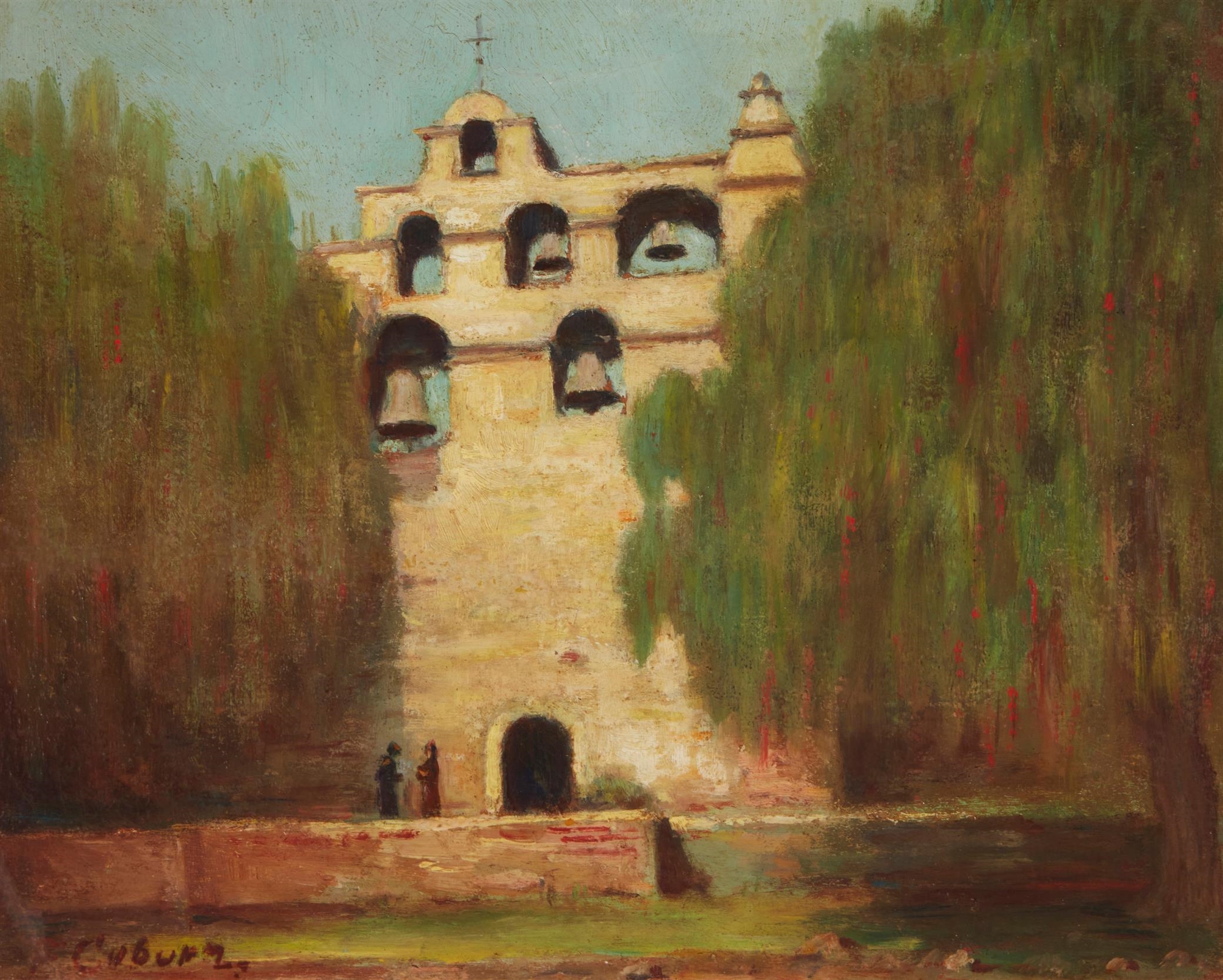 Frank Coburn | Mission San Gabriel | MutualArt