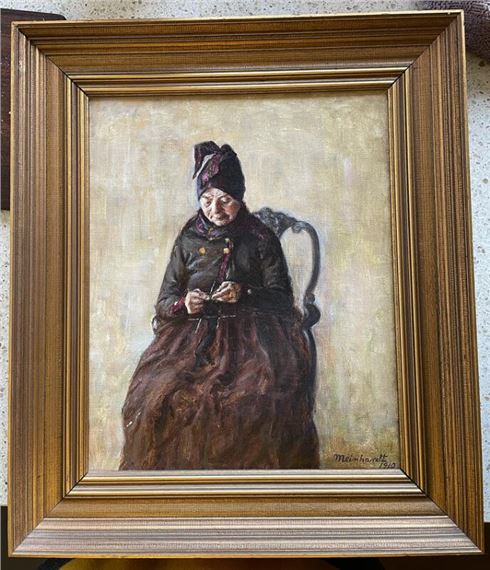 Walther Meinhardt | Fanøpige (1910) | MutualArt