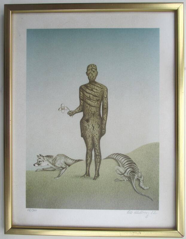 Ole Ahlberg | Two surrealistic compositions (1982 - 1988) | MutualArt