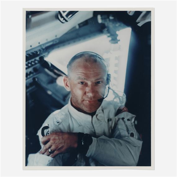 Neil Armstrong | Buzz Aldrin weightless inside the LM Eagle during the ...