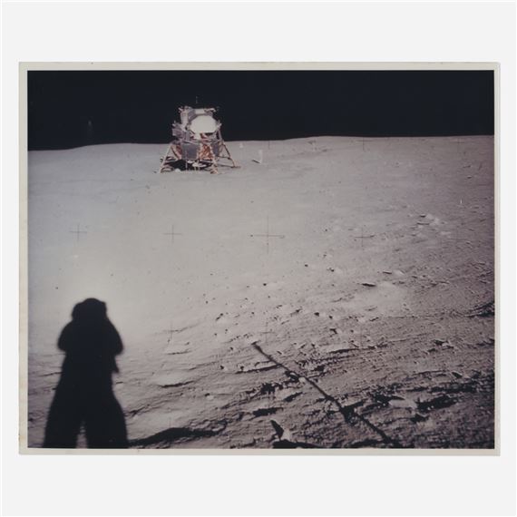 Neil Armstrong | Tranquility Base from Little West Crater, with ...
