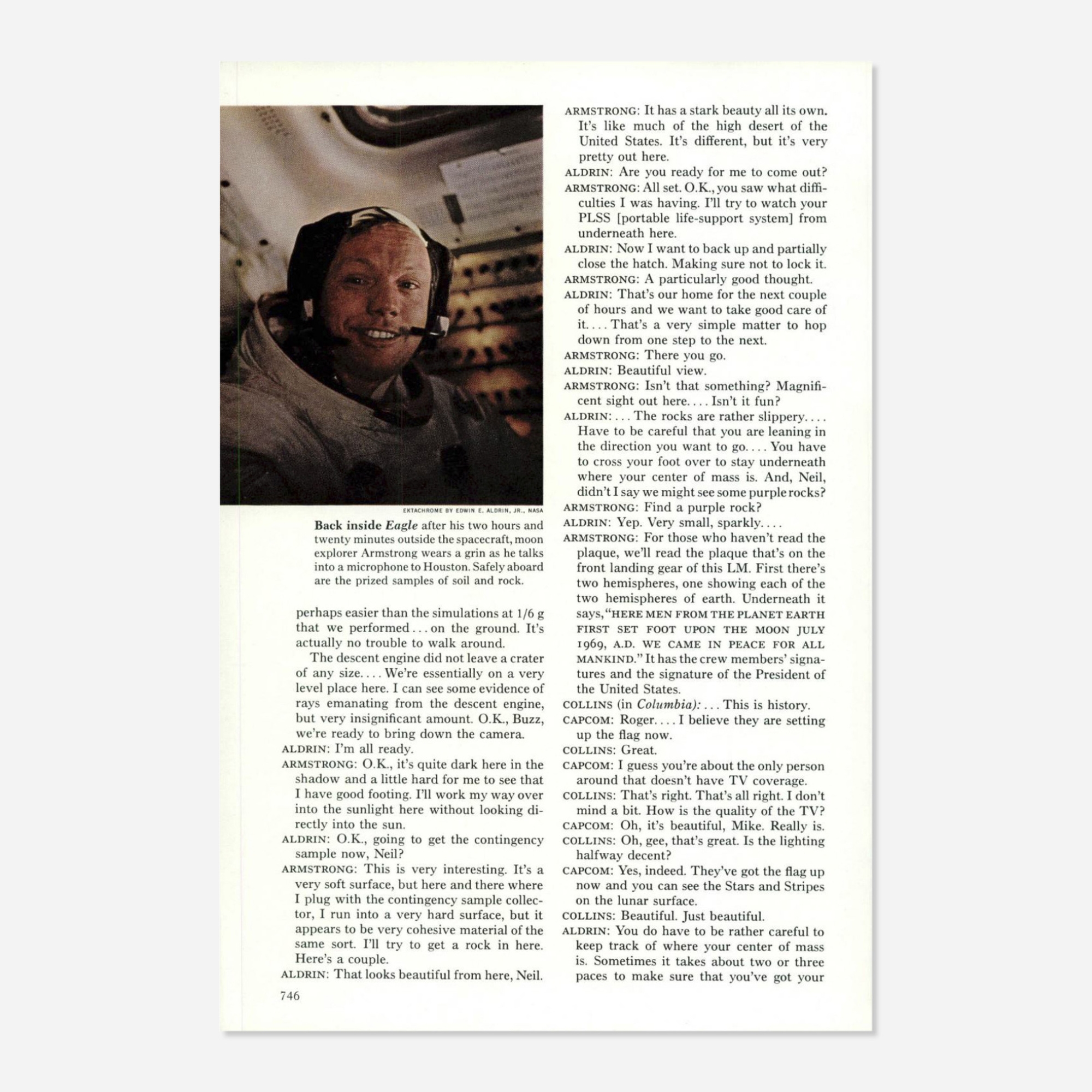 Buzz Aldrin | The historic first full-face portrait of a human being ...