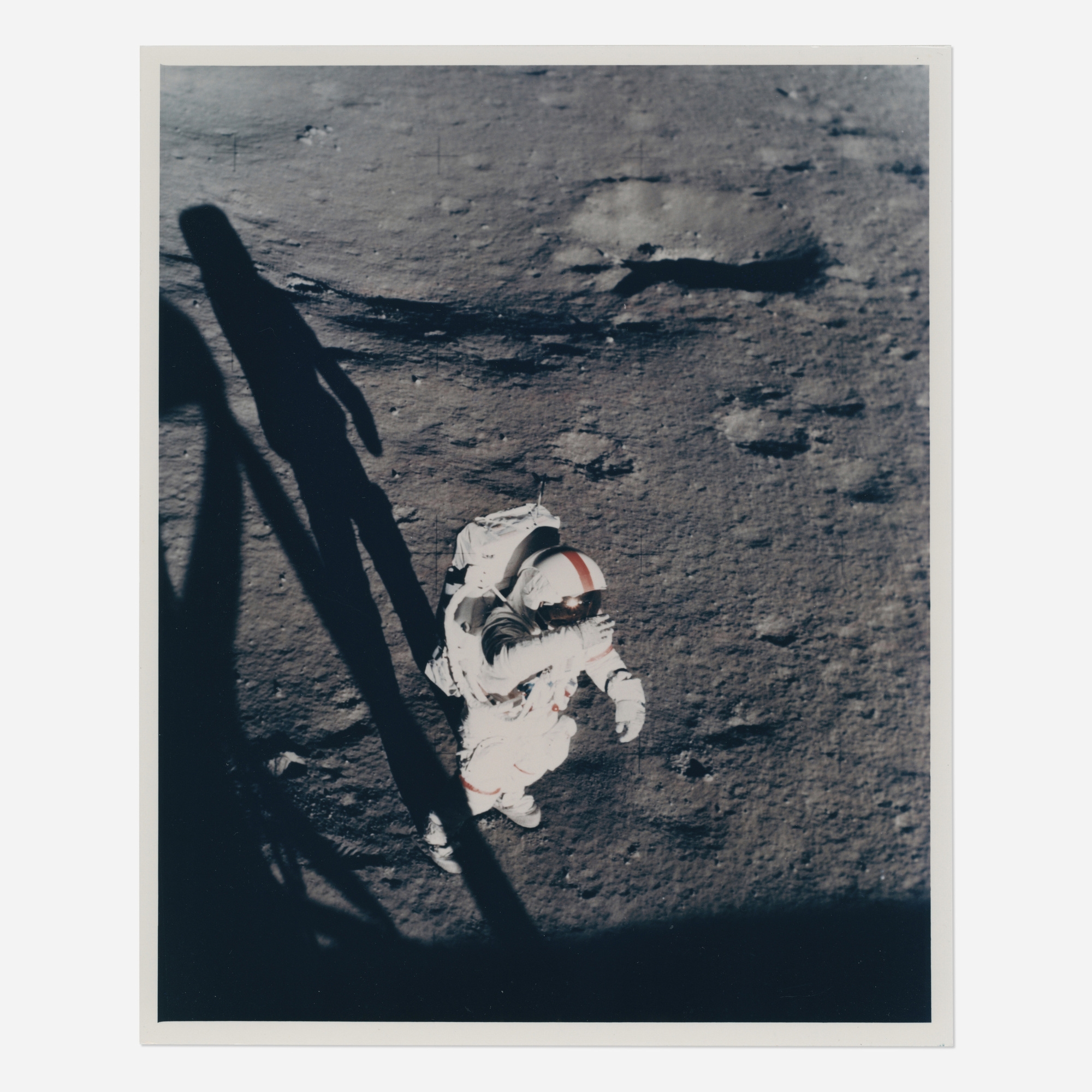 Edgar Mitchell | Alan Shepard taking his first steps on the Moon at Fra ...