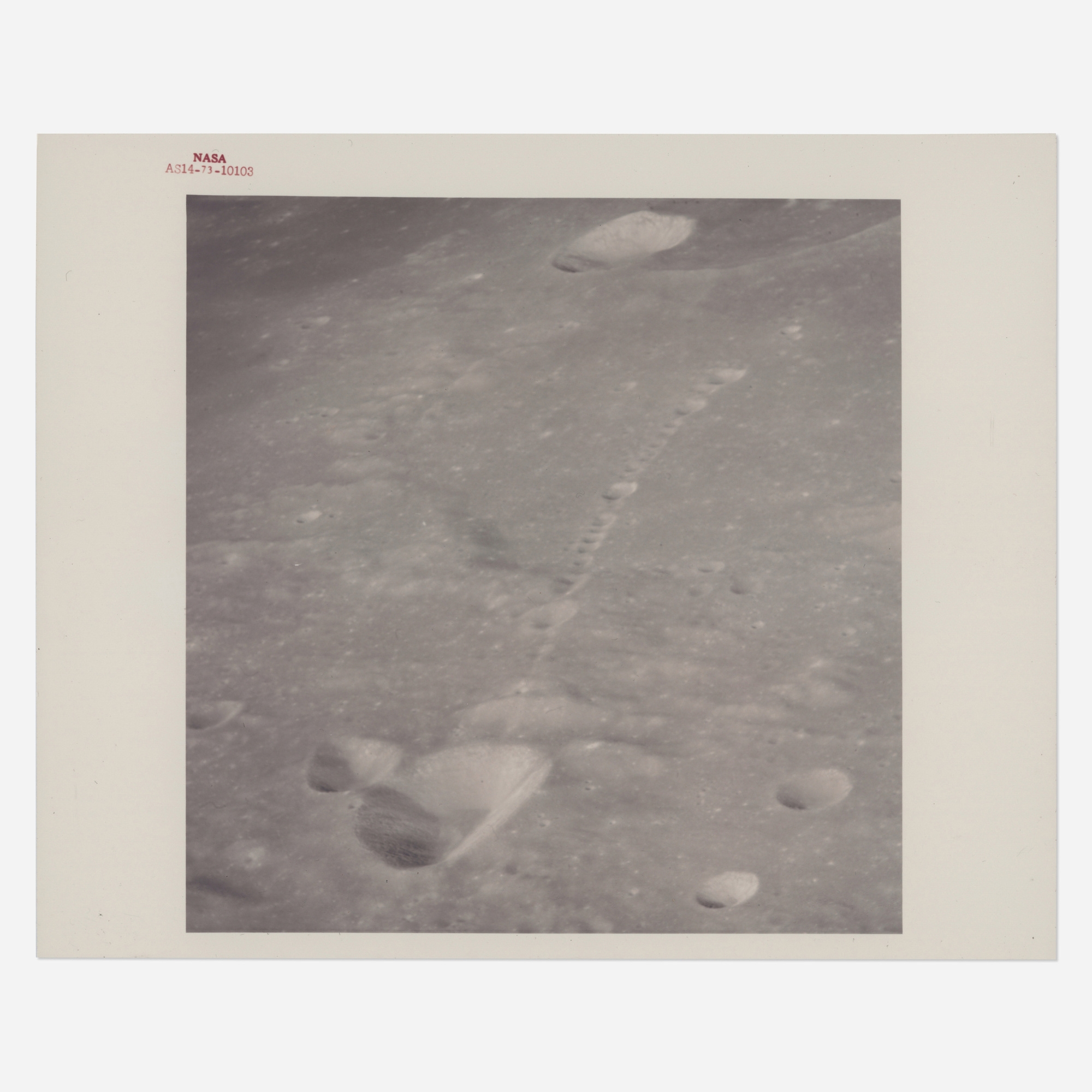 Stuart Roosa | Orbital view of a Crater Chain in the Sea of Clouds ...