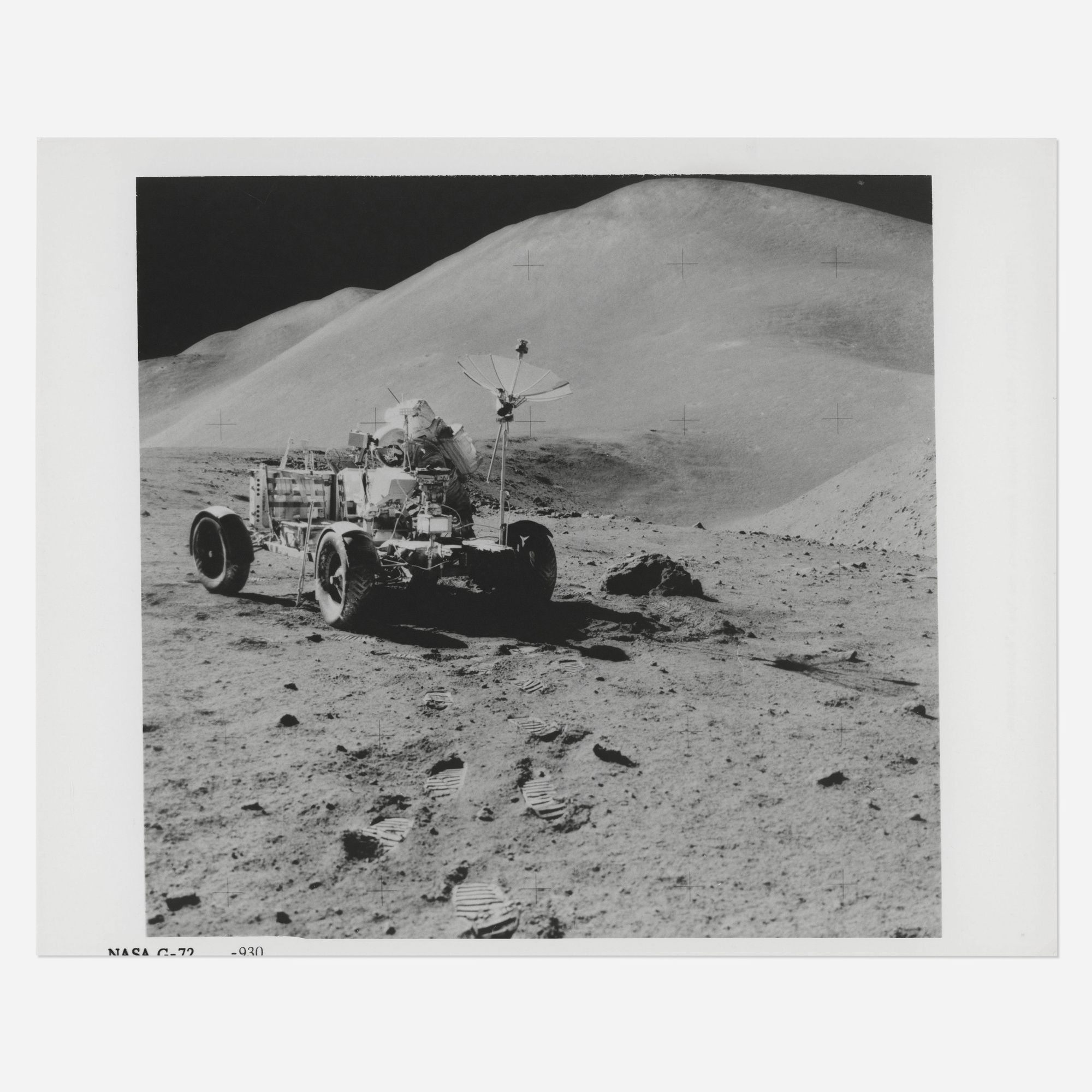 James B. Irwin | David Scott, the Rover, Mount Hadley Delta and Hadley ...