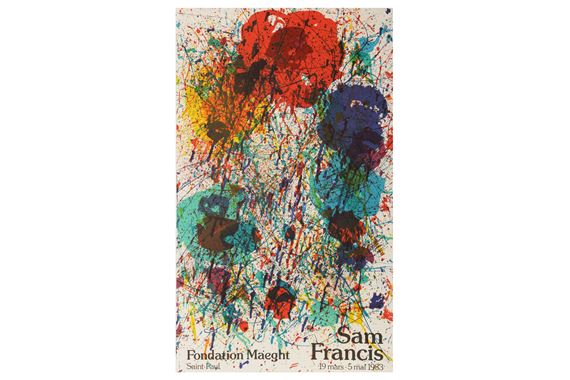 Sam Francis | Fondation Maeght Exhibition Poster (1983) | MutualArt