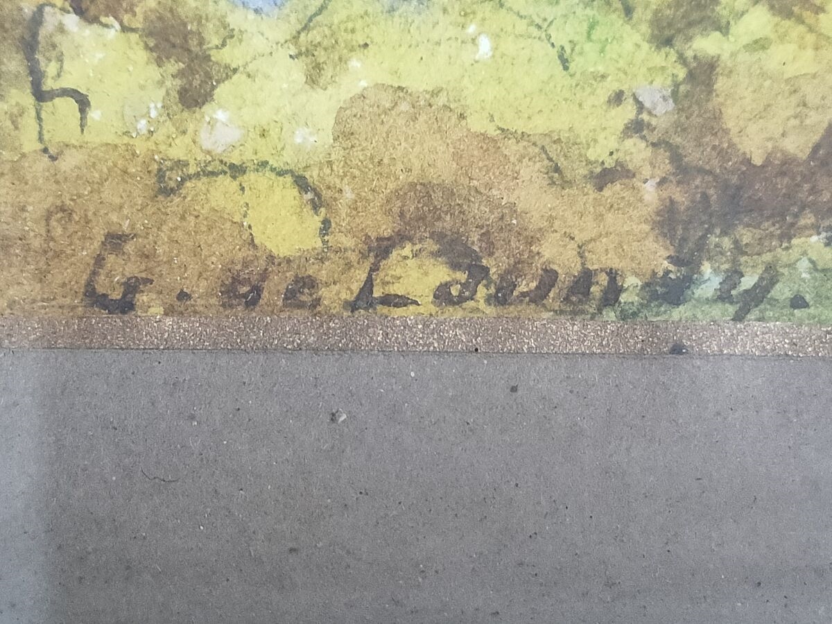 Gustave De Launay | Paysage arboré | MutualArt