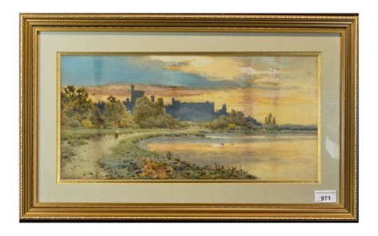 Arthur Suker | Windsor Castle From the River Thames | MutualArt