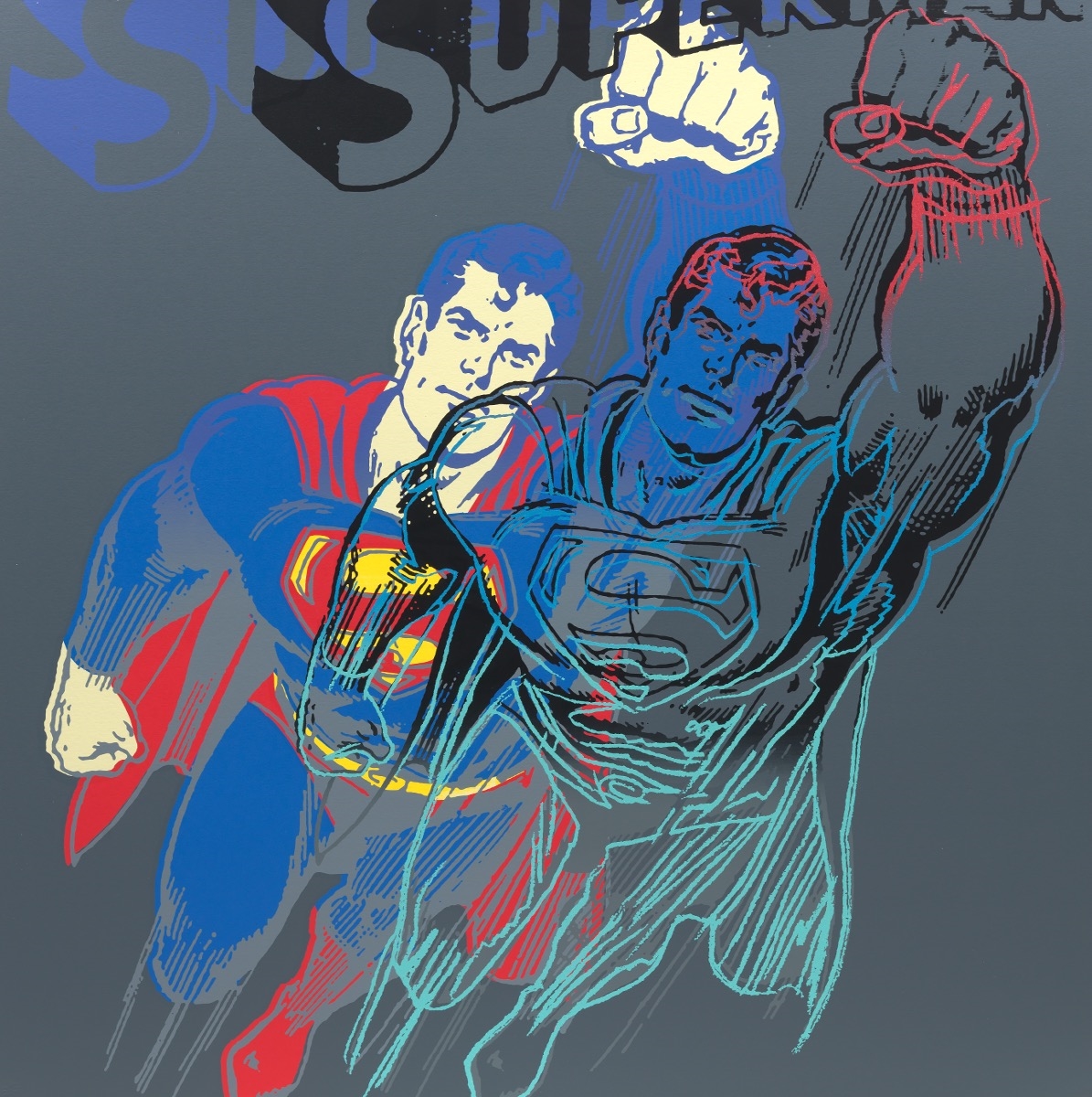 Warhol Andy | Superman from the Myths Series (1981) | Compare similar ...