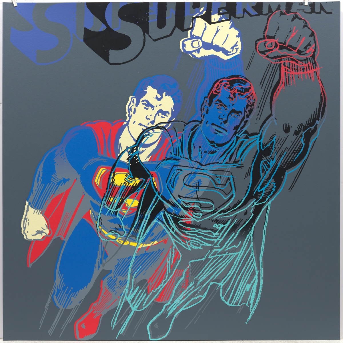 Andy Warhol | Superman from the Myths Series (1981) | MutualArt