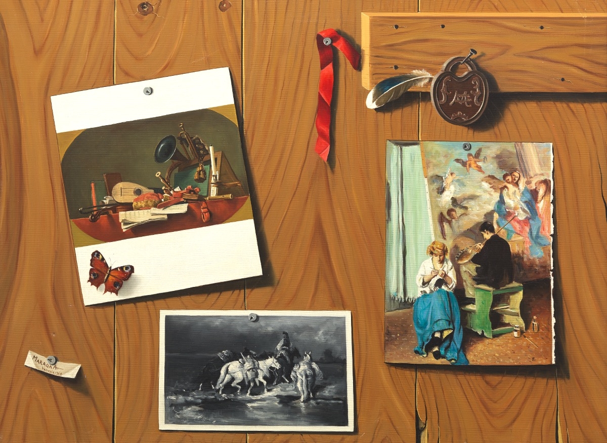 Arcangelo Maraga | Trompe-l'oeil (1964) | MutualArt