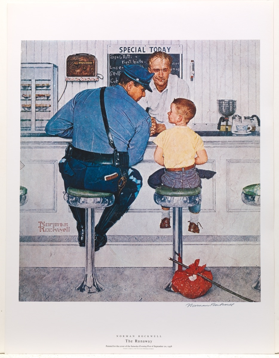 Norman Rockwell | Saturday Evening Post covers (1972) | MutualArt