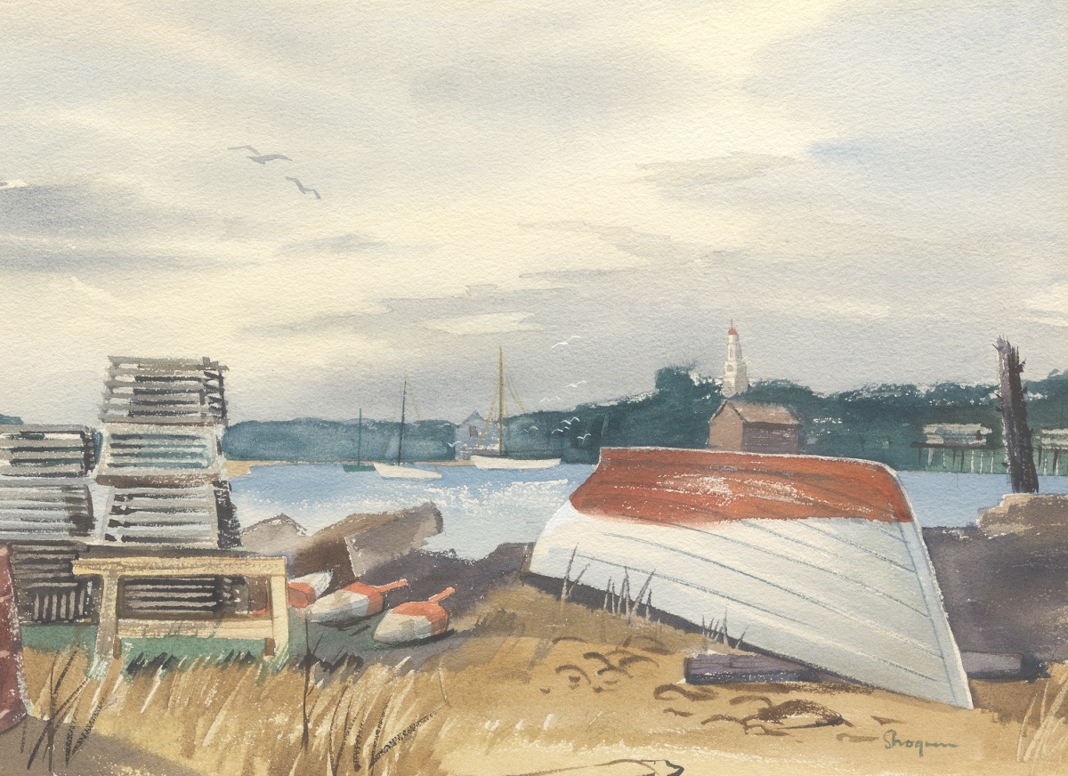 Kinley Shogren | Winter Scene (1977) | MutualArt