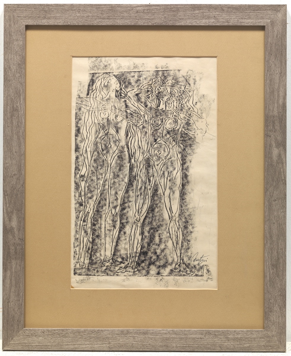 Virgil Cantini | Two Angels (1961) | MutualArt