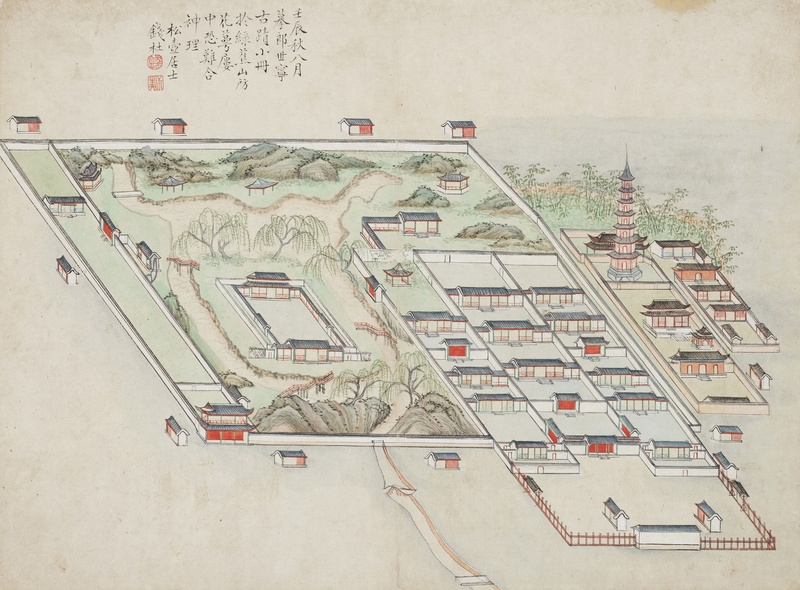 Chan Du | Monument map (1832) | MutualArt