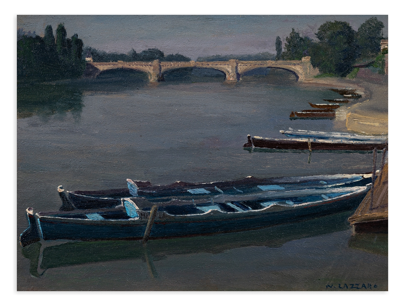 Walter Lazzaro | Lungotevere (1959) | MutualArt
