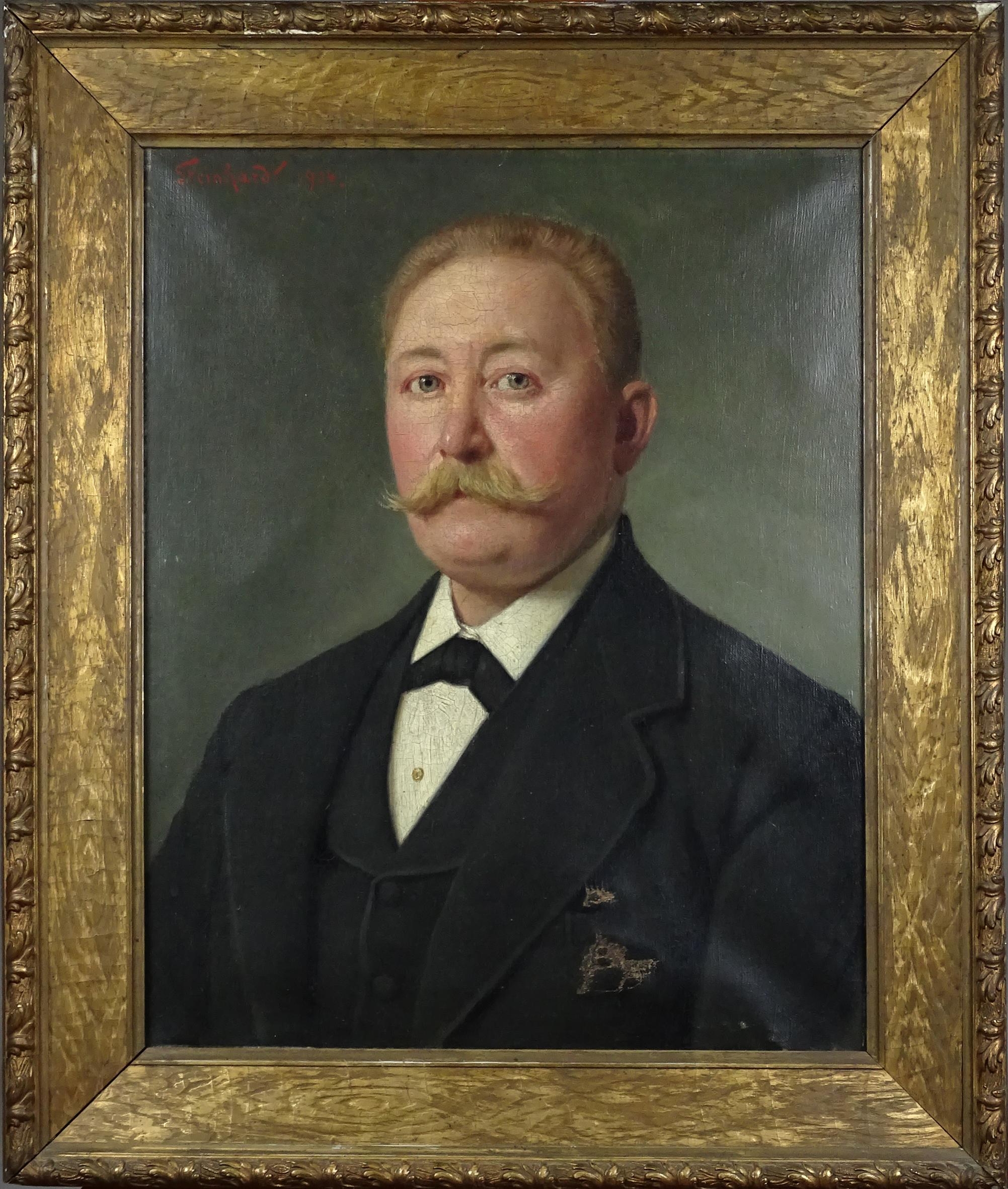 Friedrich Karl Otto Steinhardt | Portrait d'homme de qualité (1904 ...