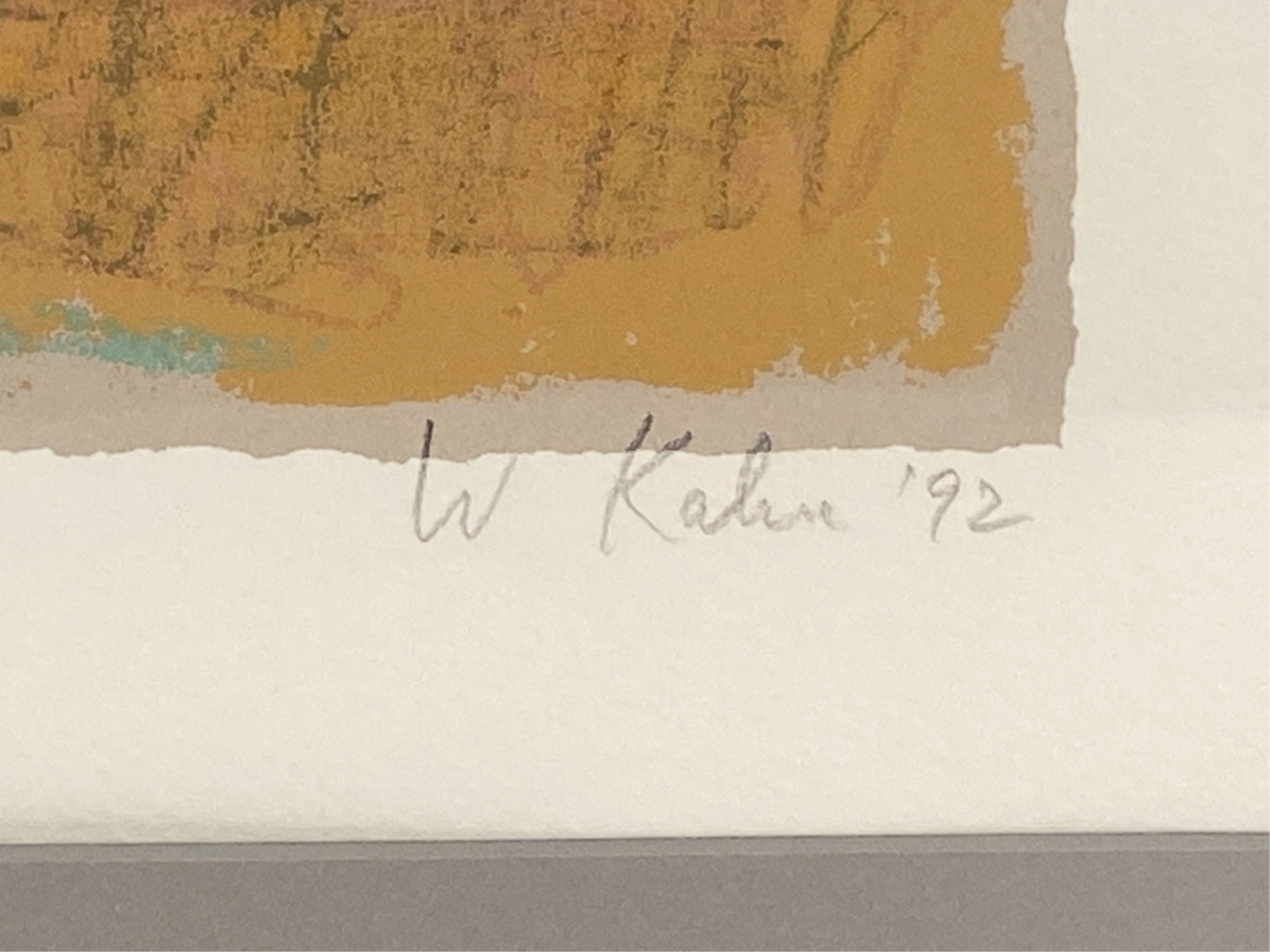 Wolf Kahn | WOLF KAHN (1922-2020) LITHOGRAPH | MutualArt