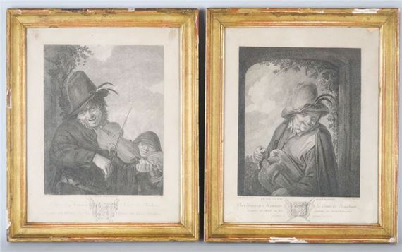 Adriaen Van Ostade | The Dutch Old Man and The Dutch Fiddle | MutualArt