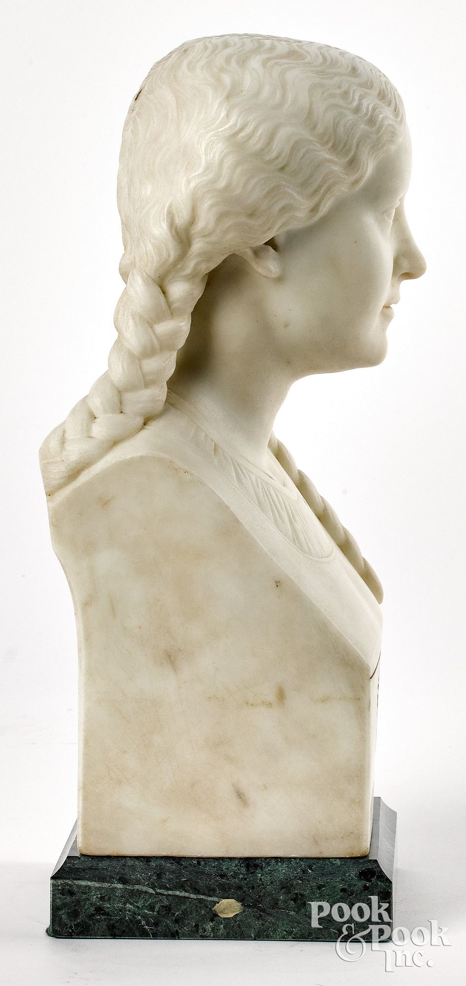 Roland Mathieu-meusnier | Roland Mathieu-Meusnier marble bust (1867 ...