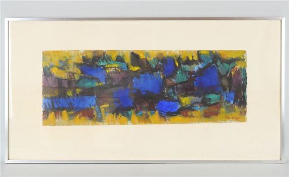 Alfred Manessier | The hedges (1973) | MutualArt